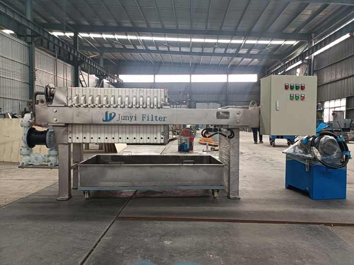 Stainless Steel Jack Filter Press - Efficient Solid Liquid Separation