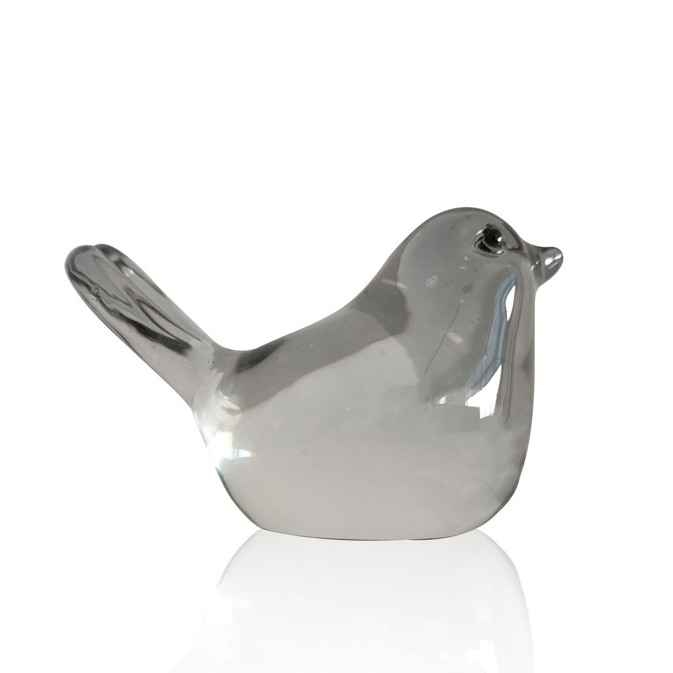 Paperweight Crystal Bird Handmade Glass Animals Crystal Bird Figurine ...
