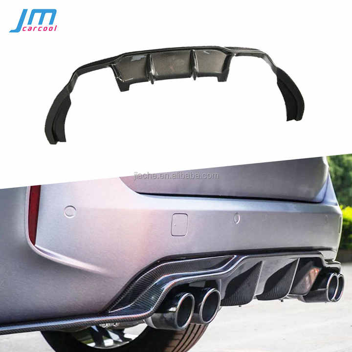 Carbon Fiber/frp Racing Rear Bumper Lip Diffuser For Bmw X5m X6m F85 ...