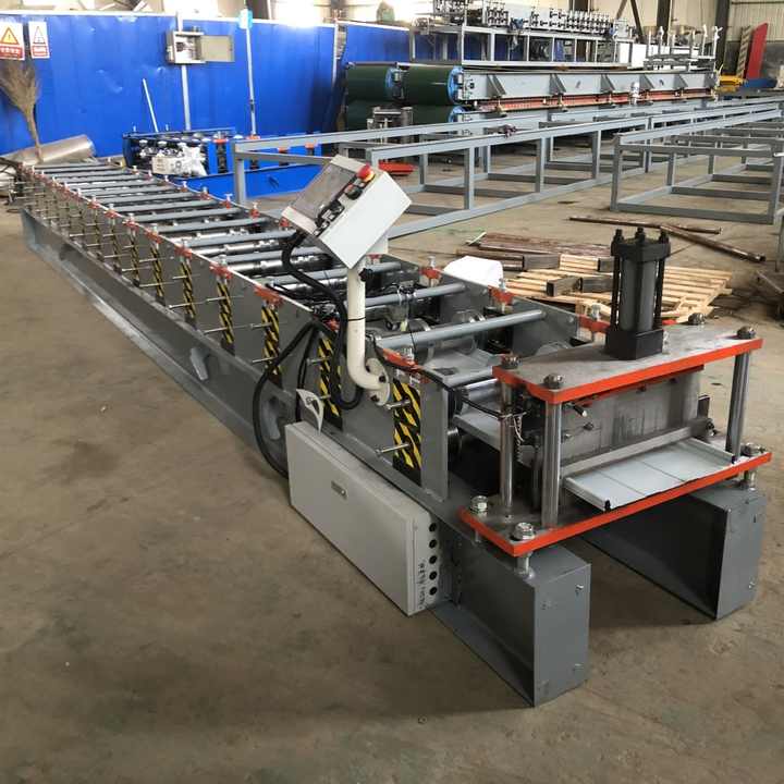 New High Quality Portable Standing Seam Metal Panel Roofing Roll Forming Machine Self Lock ...