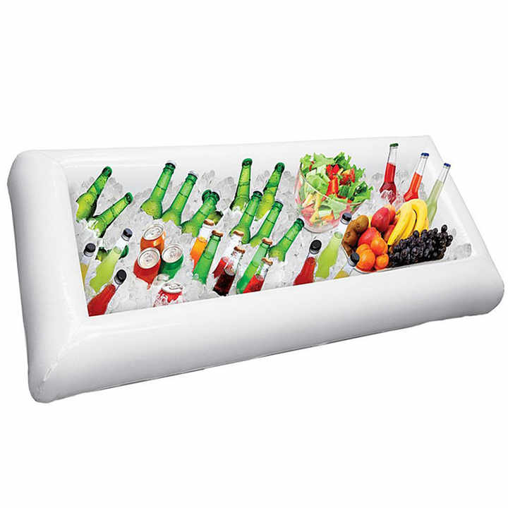 Marble Ice Bucket - Inflatable Ice Cooler Tray for Parties