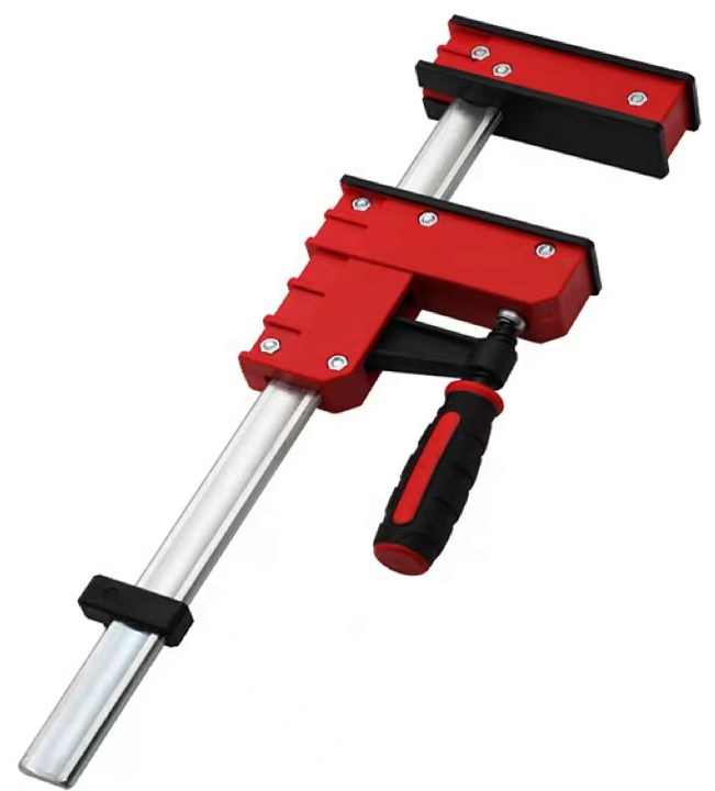 90*1500 Heavy Duty Hand Parallel Woodworking Clamp Quick Action Cast ...