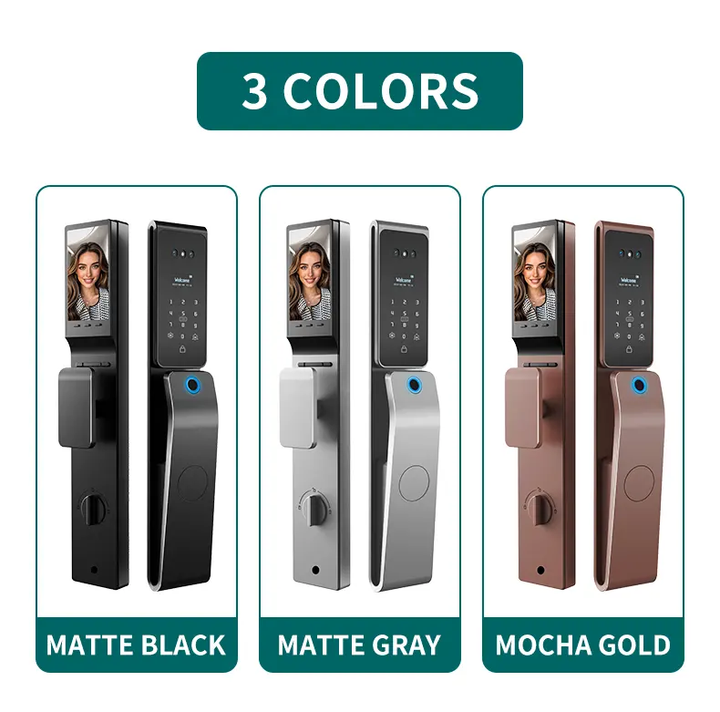 Smart Security: 3D Face Recognition Door Lock with Camera