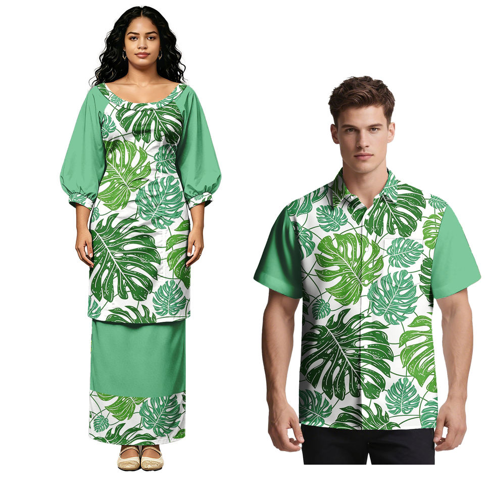 New Arrivals Custom Sweet Lovers Clothing Samoan Men Shirts Hawaii ...