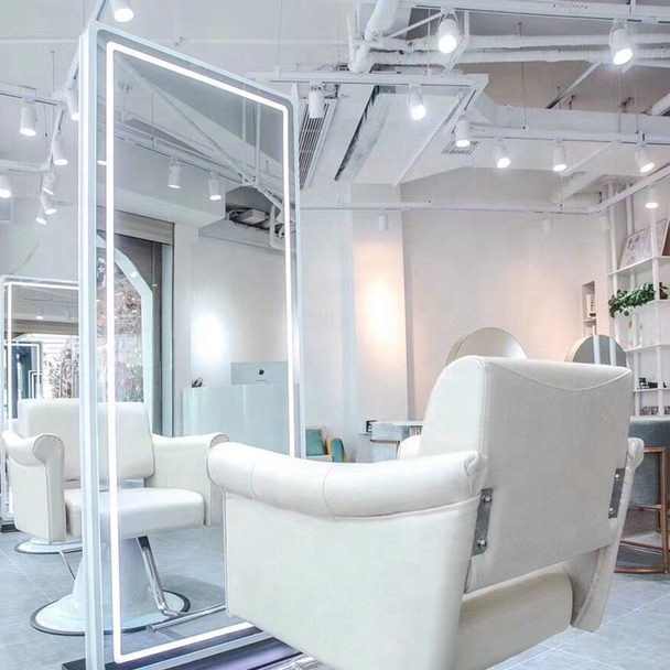 Salon equipment and furniture set hair salon mirror hairdressing table ...