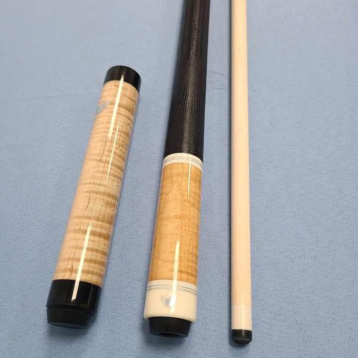 New Arrival Cueangel 58 Inch+13mm Tip Size Radial Pin Tiger Maple Wood ...