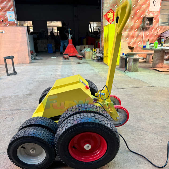 High Efficiency Powerful Electric 8 Wheels Inflatable Rolling Machine ...