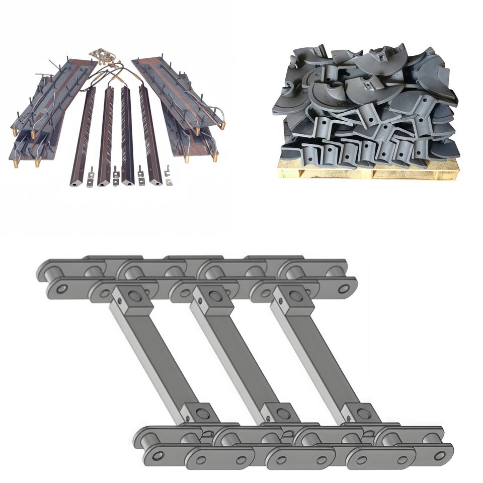 Dynapac Paver Parts Conveyor Chains Auger Blades Rubber Tracks OEM ...