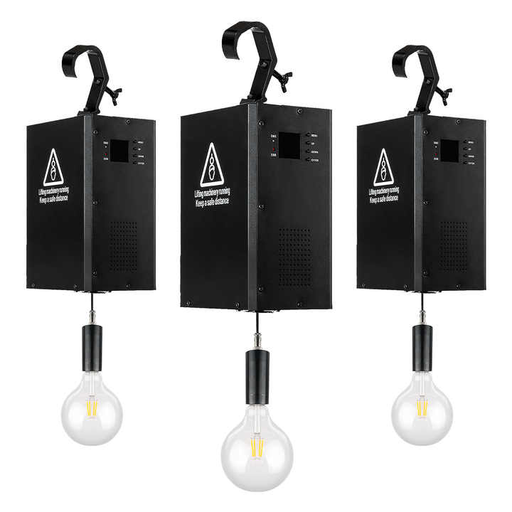 Application of Lifting Light Bulbs in Art Exhibition Halls and Hotel ...