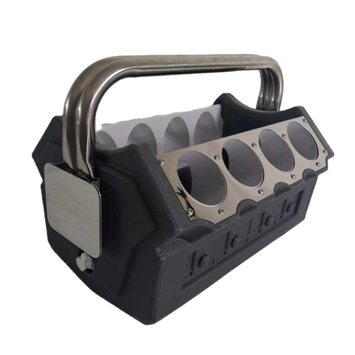 HS Plastic Cooler - 8-12 Cans Holder with Custom Logo