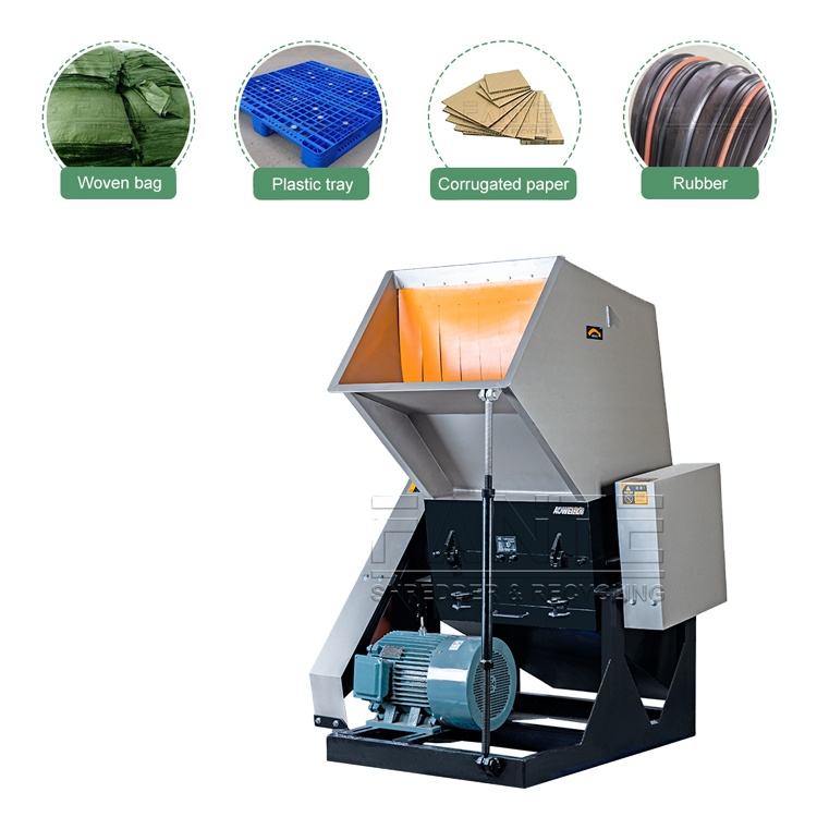 Custom Industrial Plastic Waste Economical Powerful Crusher Machine ...