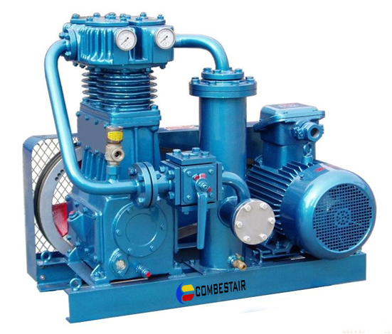 Hydraulic Pressure Motor Drives Piston Air Compressor