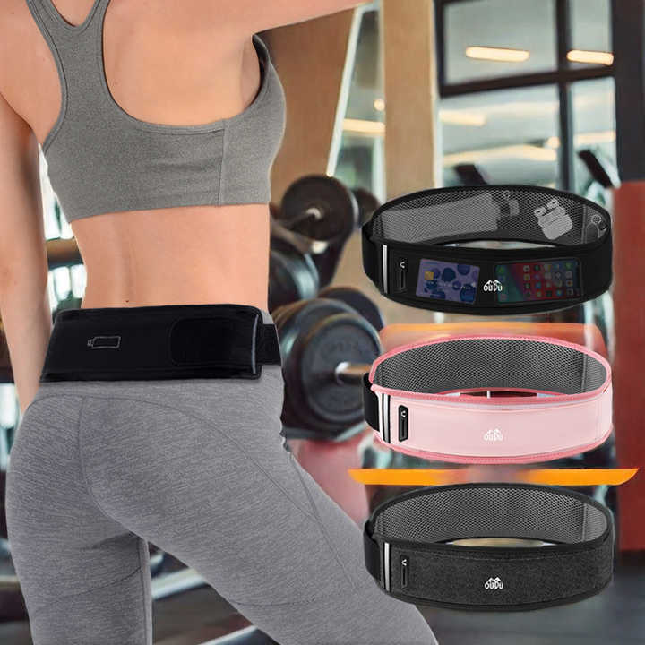 Fashionable Gear Running Waist Bag Water Bottle & Cell Phone Holder for ...