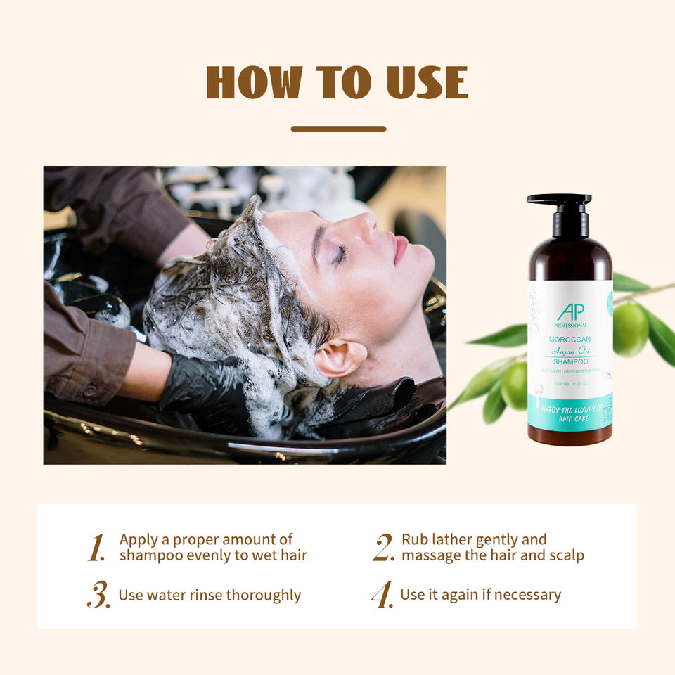 AP Private Label High Quality Natural Nourishing Hair Shampoo Wholesale ...