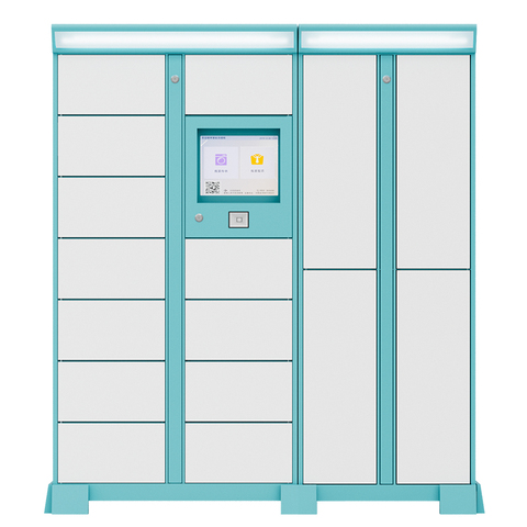 7/24 hours metal waterproof airport smart parcel locker Credit card ...