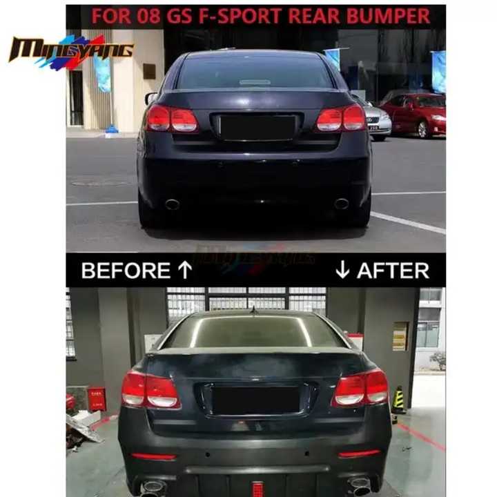 Lexus Gs300/350/450h Rear Bumper Bodykit - 2006-2011 Upgrade