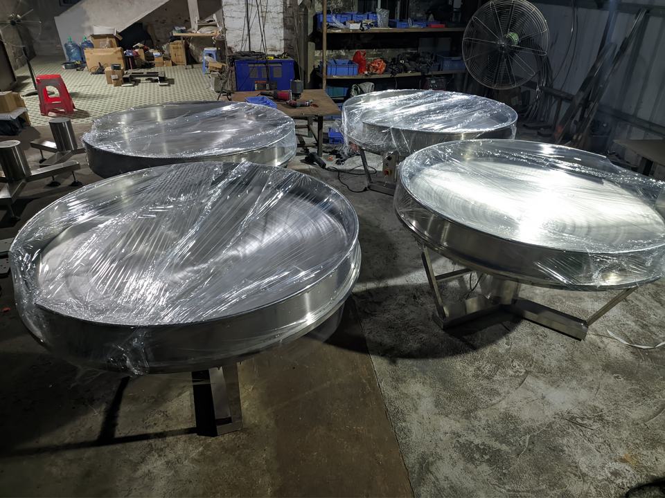 Rotary Packing Table for Packing Machine Round Rotating Collection ...
