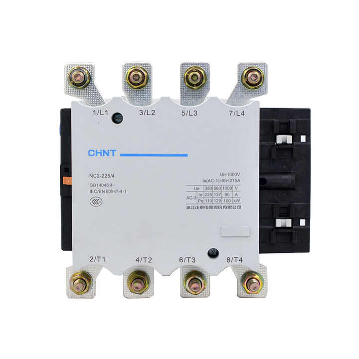 CHINT NC2 Series 3P/4P 115A NC2-115 NC2-115/4 Power AC Contactor NC2-115 NC2-115/4 110V/127V ...