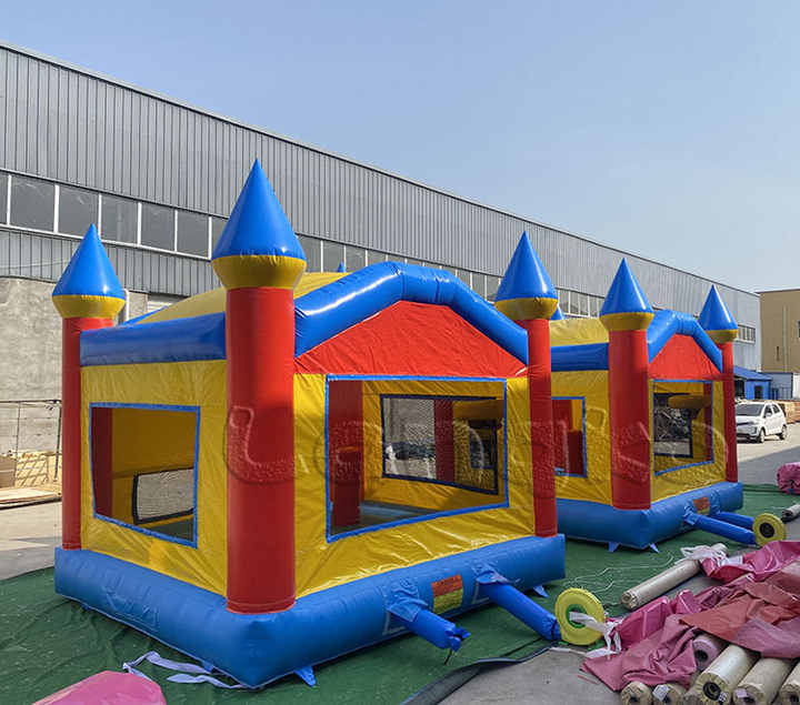 0.55mm Commercial PVC Bounce House - Easy Setup & Durable
