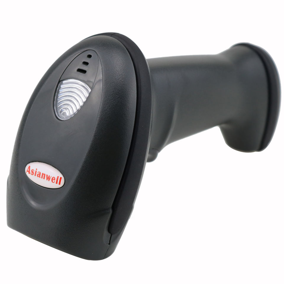 1D Barcode Scanner USB Cordless Handheld Barcode Reader Compact Plug ...