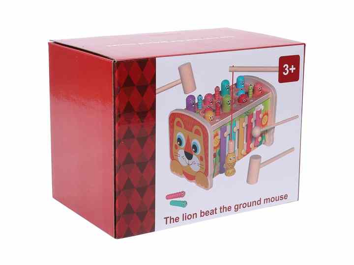 Children Early Learning Montessori Multifunction Whack a Mole Gopher ...