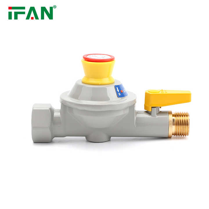 IFAN Gas Safety Shut-off Valve Auto Self-close Gas Valve Aluminum Alloy ...