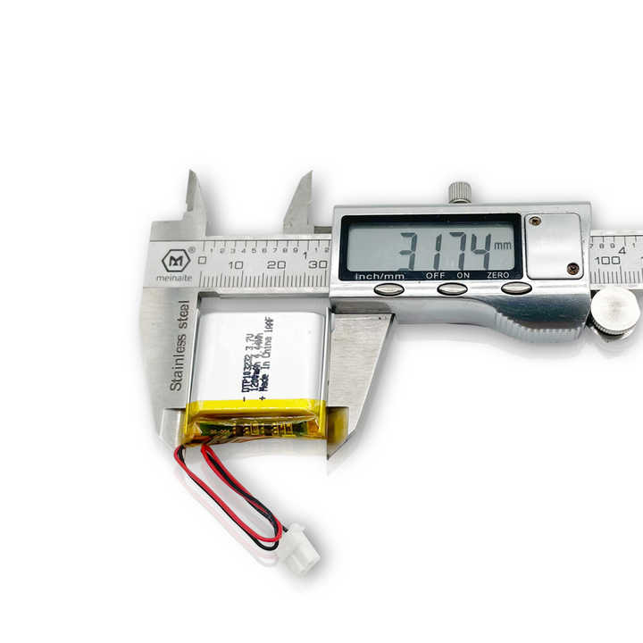 Pouch Lithium Ion 3.7V 1200mAh Square Rechargeable Deep Cycle Battery ...