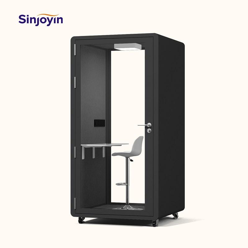 Soundproof Study Work Pod Modern Silence Work Booth Easy Combine ...