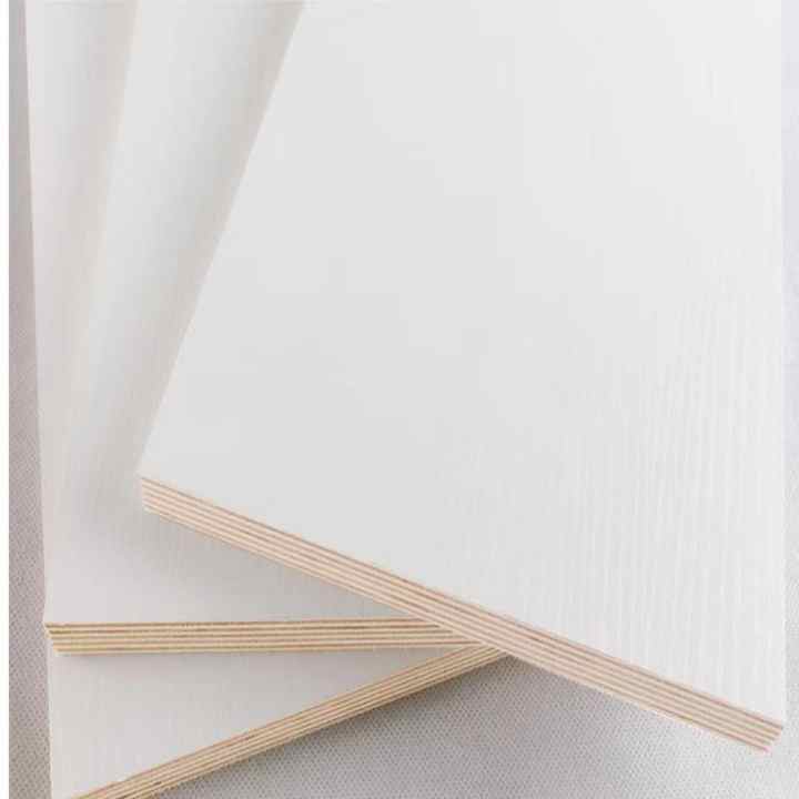 Popular Moisture-Proof Solid Wood Multi-Layer Melamine Board Paint-Free ...