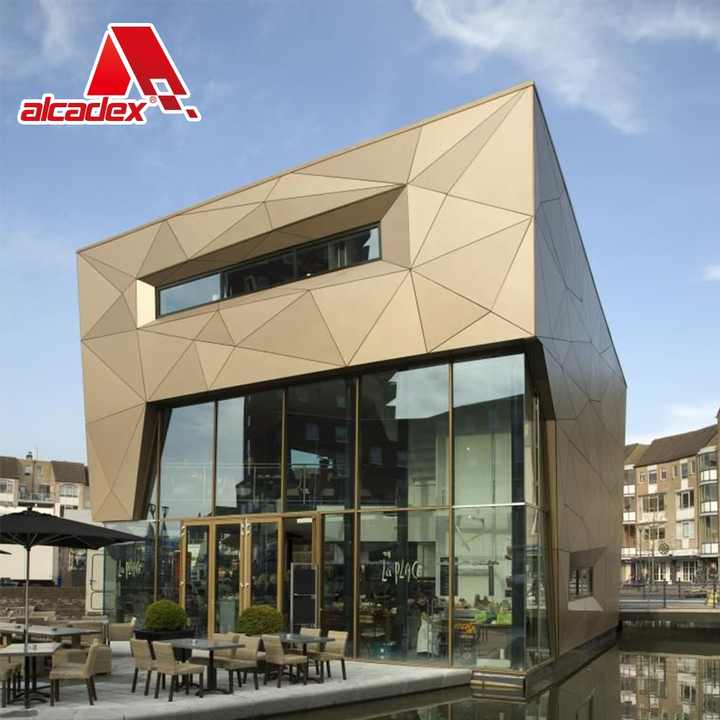 Exterior Wall ACP ACM Cladding Material for Building Facades