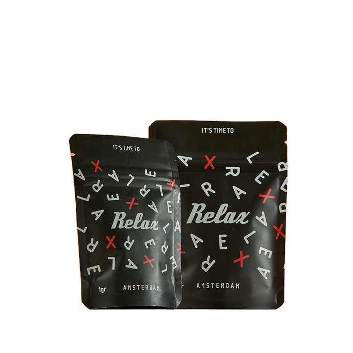 Customizable Matte Empty 3.5g 7g 28g Mylar Bags Re-Seal Stand-Up Design ...