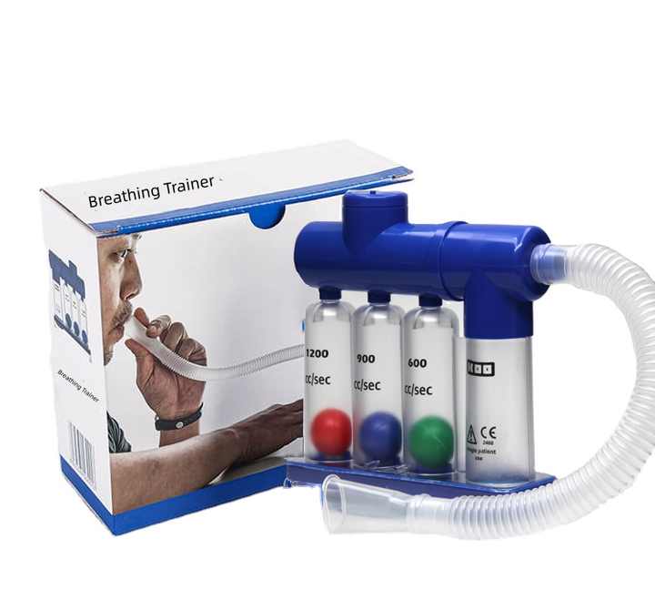 CE ISO Lung Exercise Device RJ-8001 Breathing Exercisers with Food ...