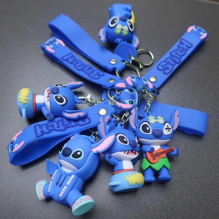 Funny Cute Cartoon Keychains Anime Custom Gifts Holiday Charms Key ...