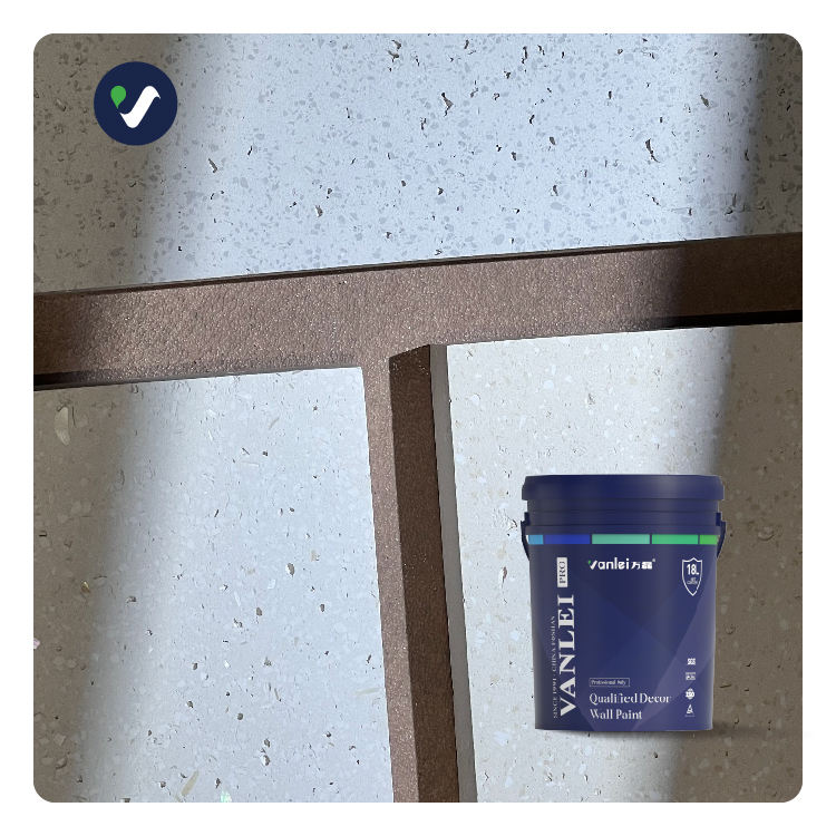 Vanlei Eco-Friendly Outdoor Exterior Paint with Limestone Texture Rough ...