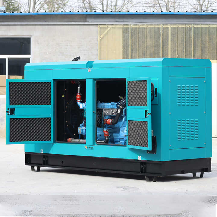 Electricity Generator Plant Diesel Genset Generator 60Kw 75Kw Power 3 ...
