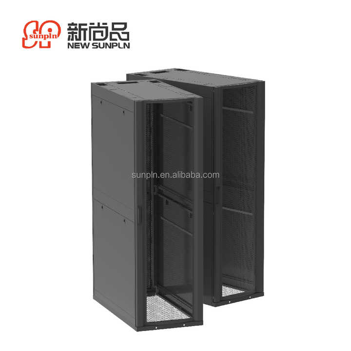 42u Enclosure Server Cabinet Rack Perforated Mesh Door 19 Inch Cold ...