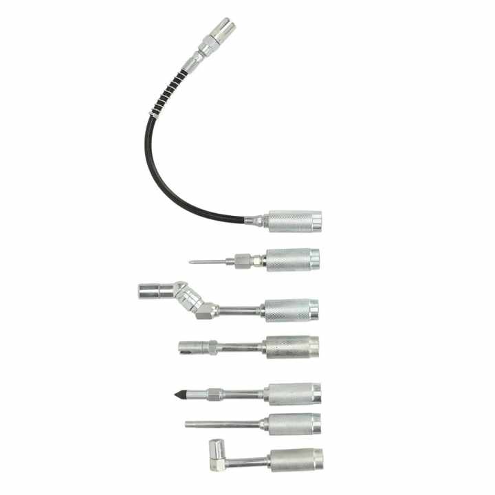 7PCS Grease Coupler Kit 90 Degree Quick Connect Grease Fittings Tool ...