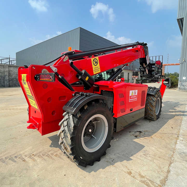 Small Telescopic Arm Forklift Loader Telescopic Arm Forklift Reliable ...