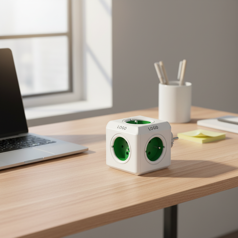 2026 New 7 in 1 AC Socket Cube Power Strip with Switch 2 Outlets 3 USB ...