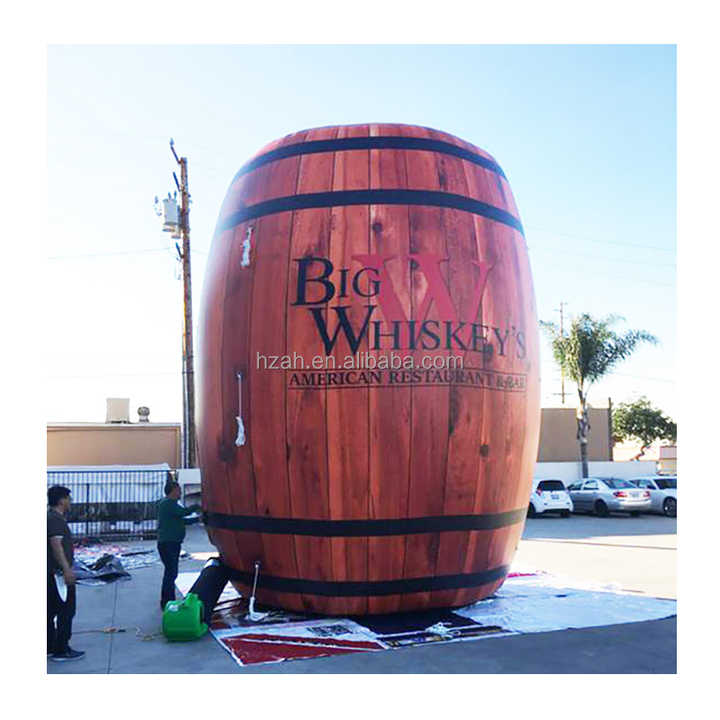 Event Inflatable Wine Barrel Model Balloon for Advertising