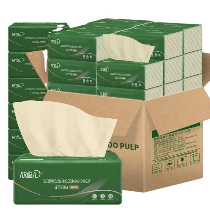 Eco-friendly Facial Tissues - Soft, Biodegradable, and Customizable