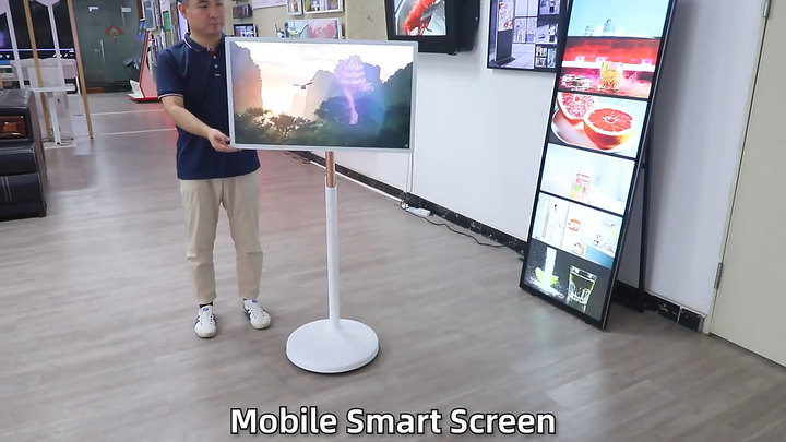 VETO Wireless Smart Portable Tvs - Moveable Displays