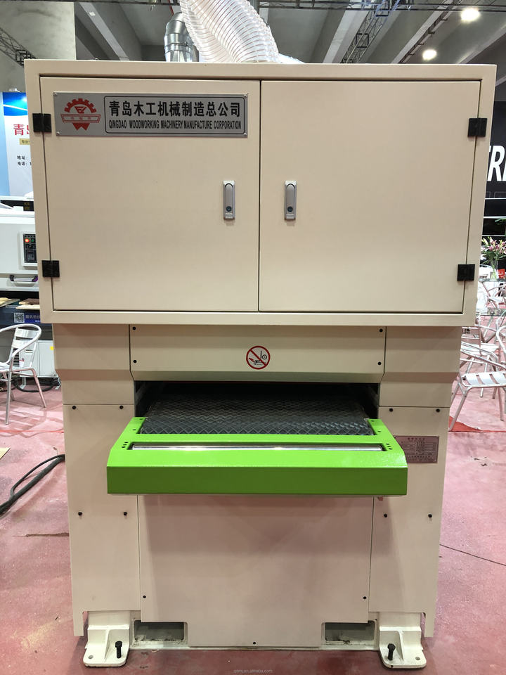 Woodworking Precise Top and Bottom Sander - Wide Belt Machine
