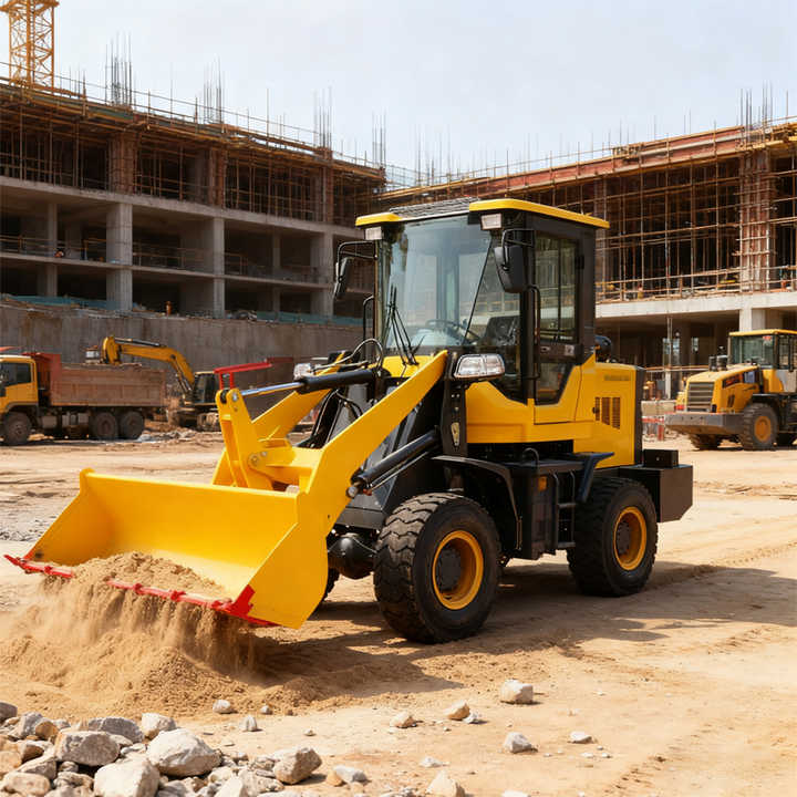 Mini Front End Loader with Grapple and Snow Plow Multi-Function for ...