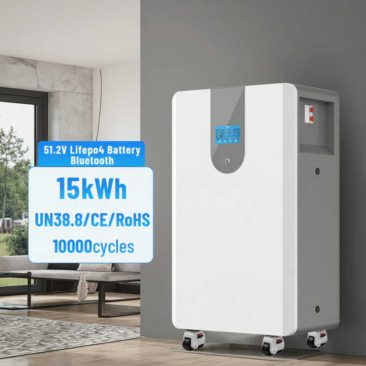 15Kwh Lithium Battery Ion 51.2v 48V 300ah Lifepo4 Battery 15 kwh 15kw 15 Kva 15Kva Solar Home ...