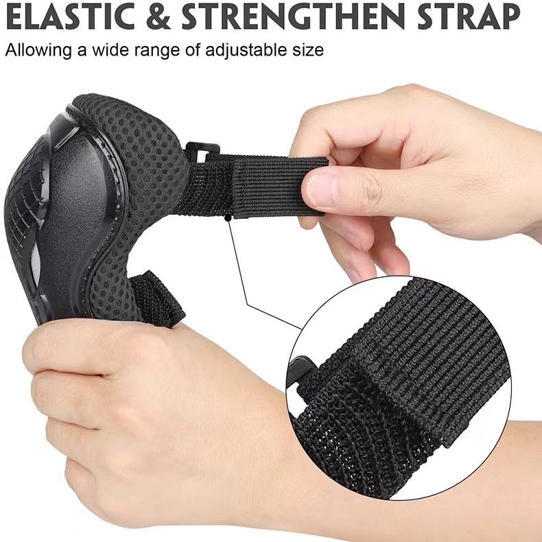 Wrist Elbow Protection With Breathable Mesh Roller Skating Outdoor Knee ...