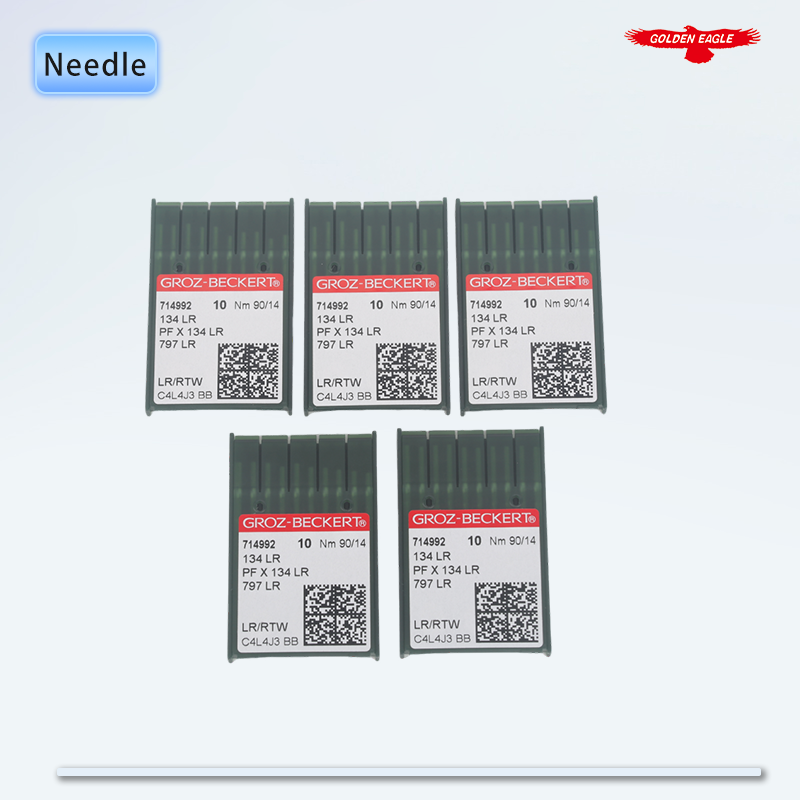 10PCS PFX134 LR Groz-Beckert Needle For Double Lock Stitch Sewing ...