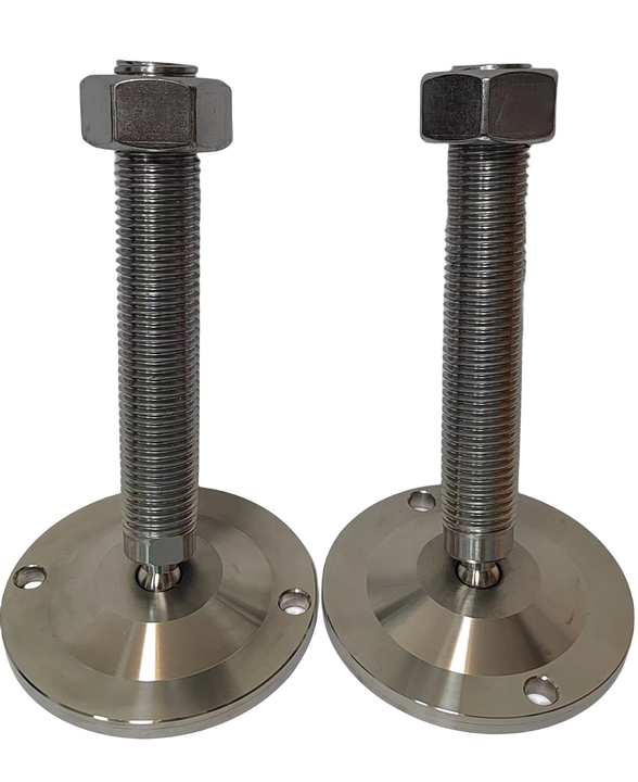 304 Stainless Steel Heavy-duty Perforated Adjustable Foot Universal ...