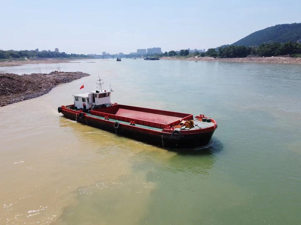 KEDA Working Pontoons Floating Working River Sand Transportation ...