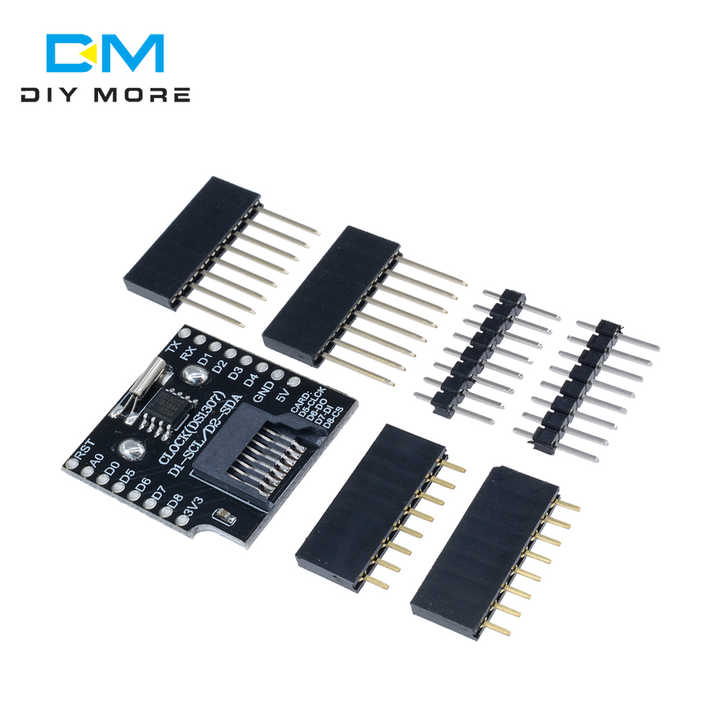 Wemos D1 Mini Real Time Clock Data Log Logger Shield
